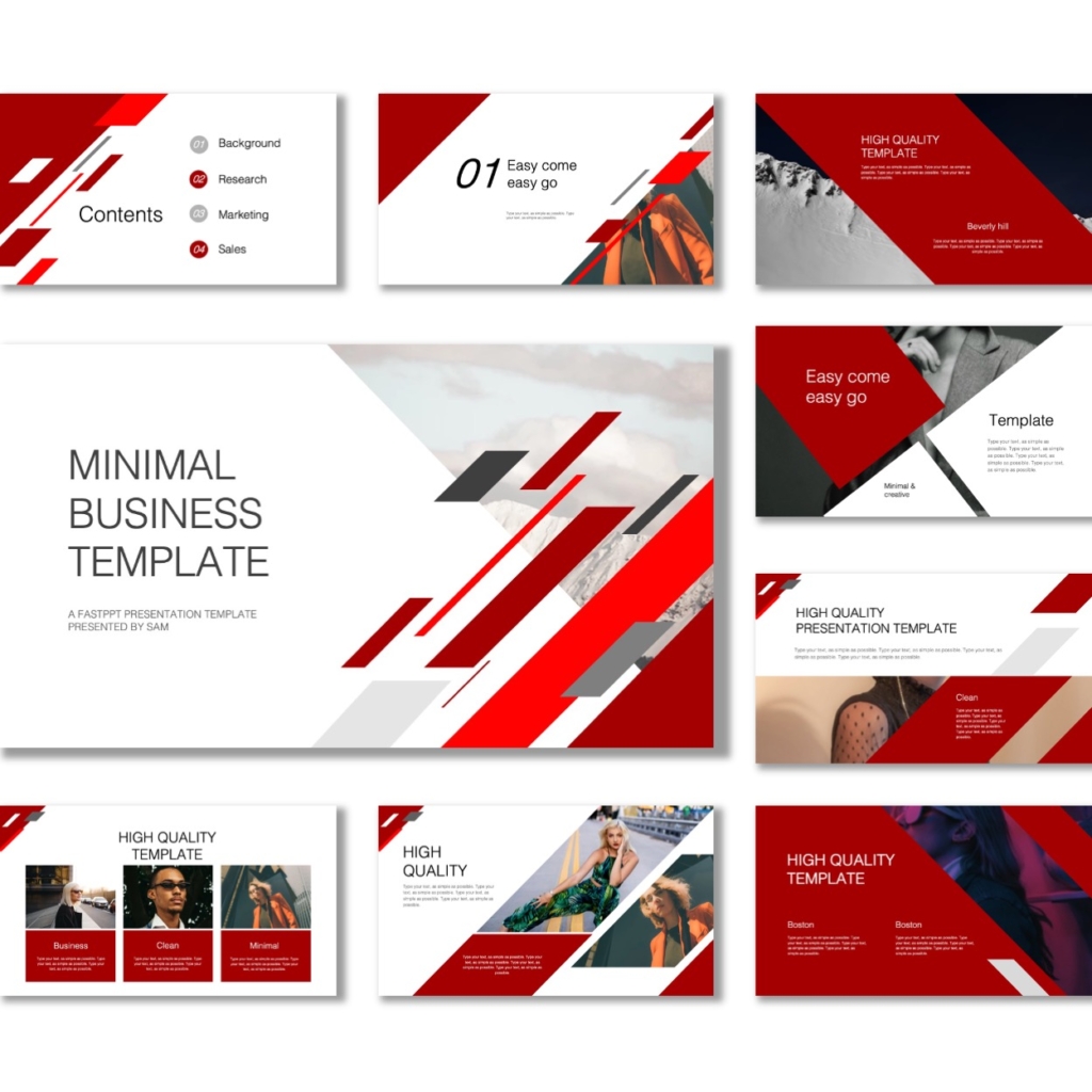 Cool Business Company Introduction PowerPoint Template – Original and ...
