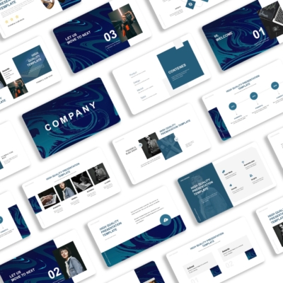 Creative Modern Decor Project PowerPoint Template – Original and High ...