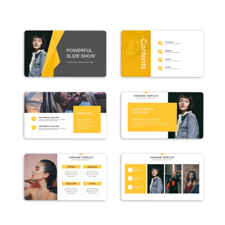 A Complete Project Introduction Presentation Template – Original and ...