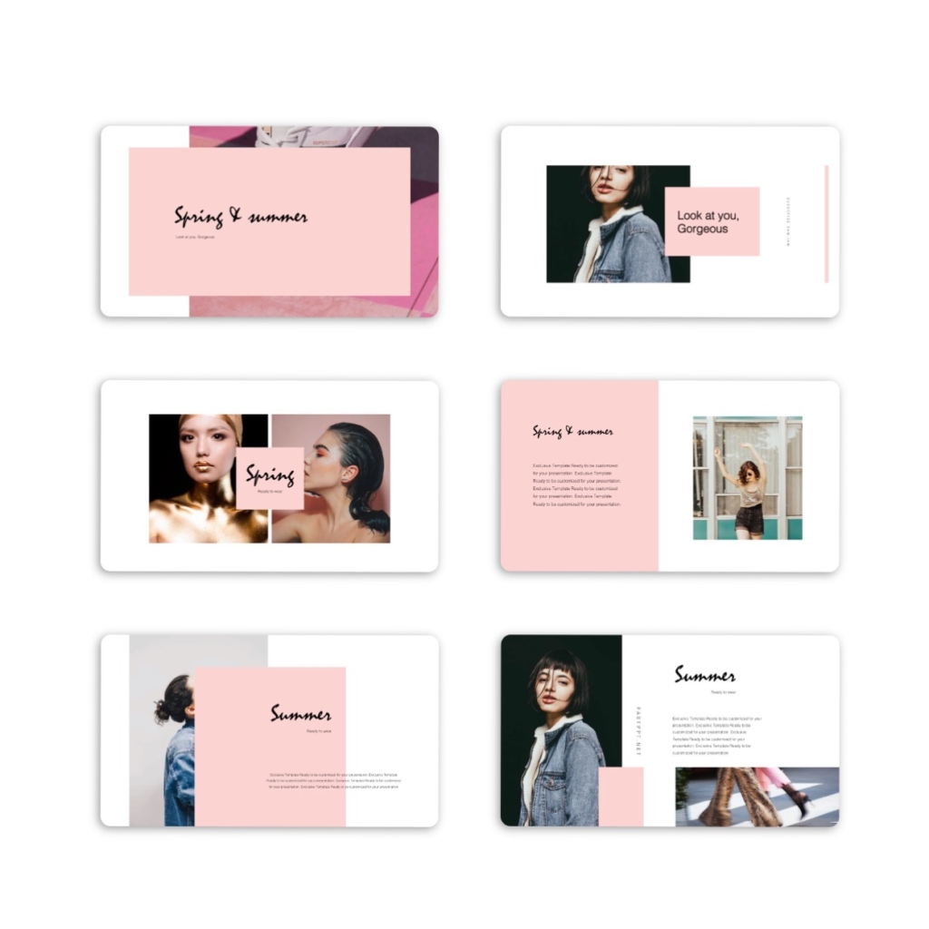 Model Portfolio Presentation Template – Original and High Quality ...