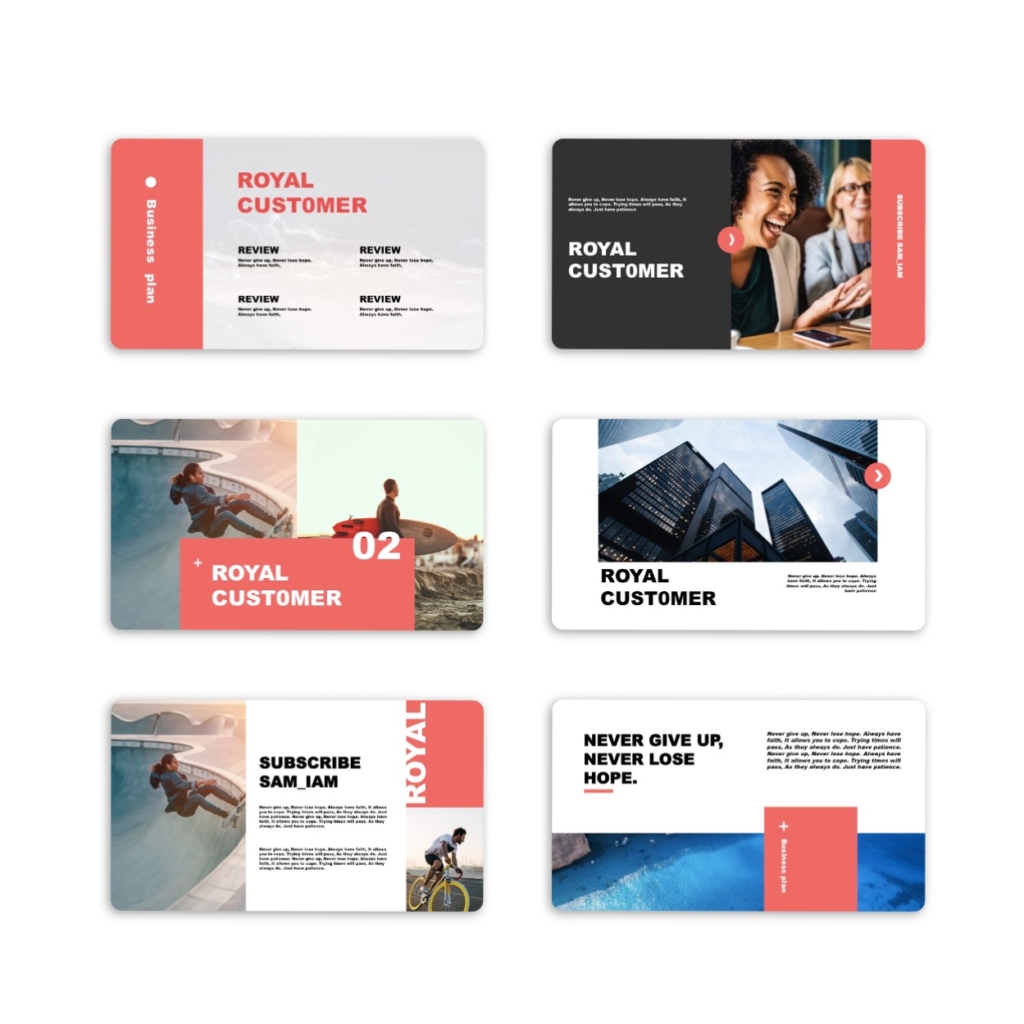 Google Slides-Red Creative Report Presentation Template – Original and ...