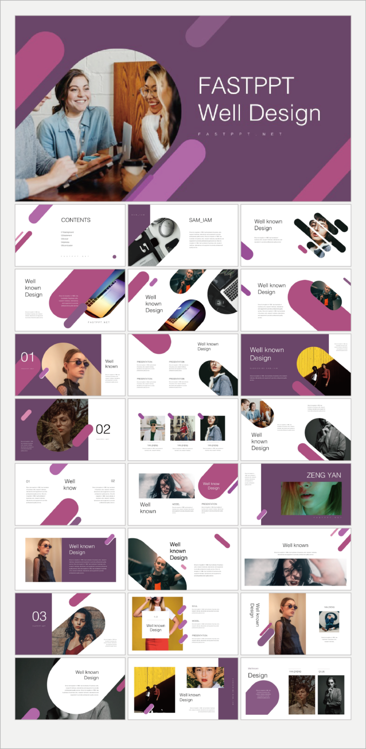 Fashion chic Presentation Template – Original and High Quality ...