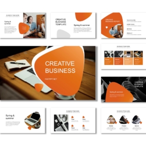 Annual Report Creative Business Presentation Template – Original and ...
