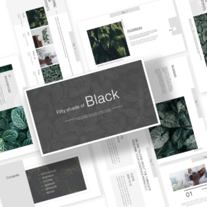 Gray Business Design Presentation Template – Original and High Quality ...