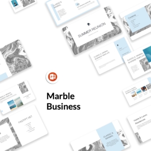 Marble Business Design Presentation Template – Original and High ...