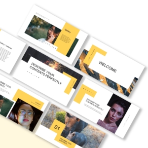 Clean Minimal Yellow Business Presentation Template – 2026 Trending ...