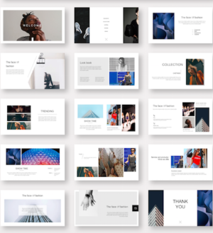 Model Portfolio Presentation Template – Original and High Quality ...