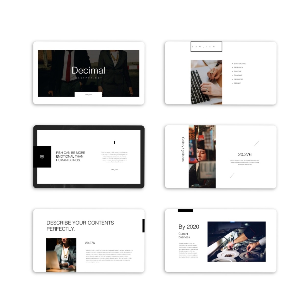 Technology Company Introduction PowerPoint Template – Original and High ...