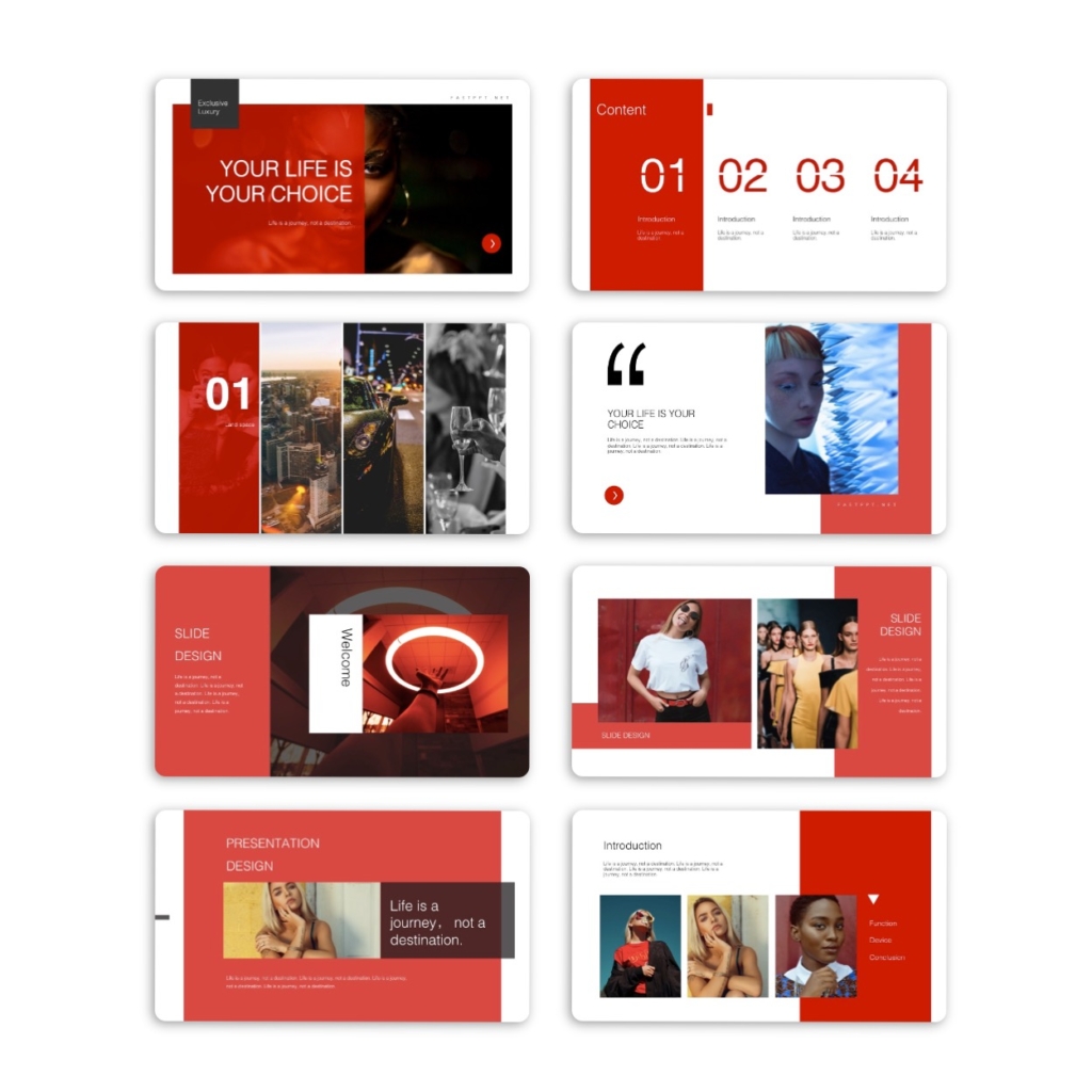 Minimal Powerful Business Presentation Template – Original and High ...
