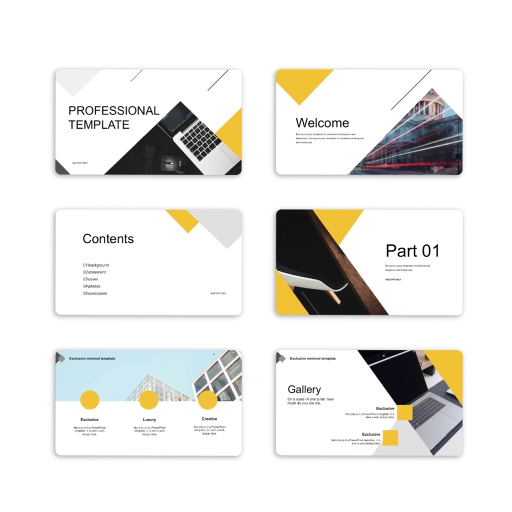 3 in 1 Minimal Creative Professional PowerPoint Template – Original and ...