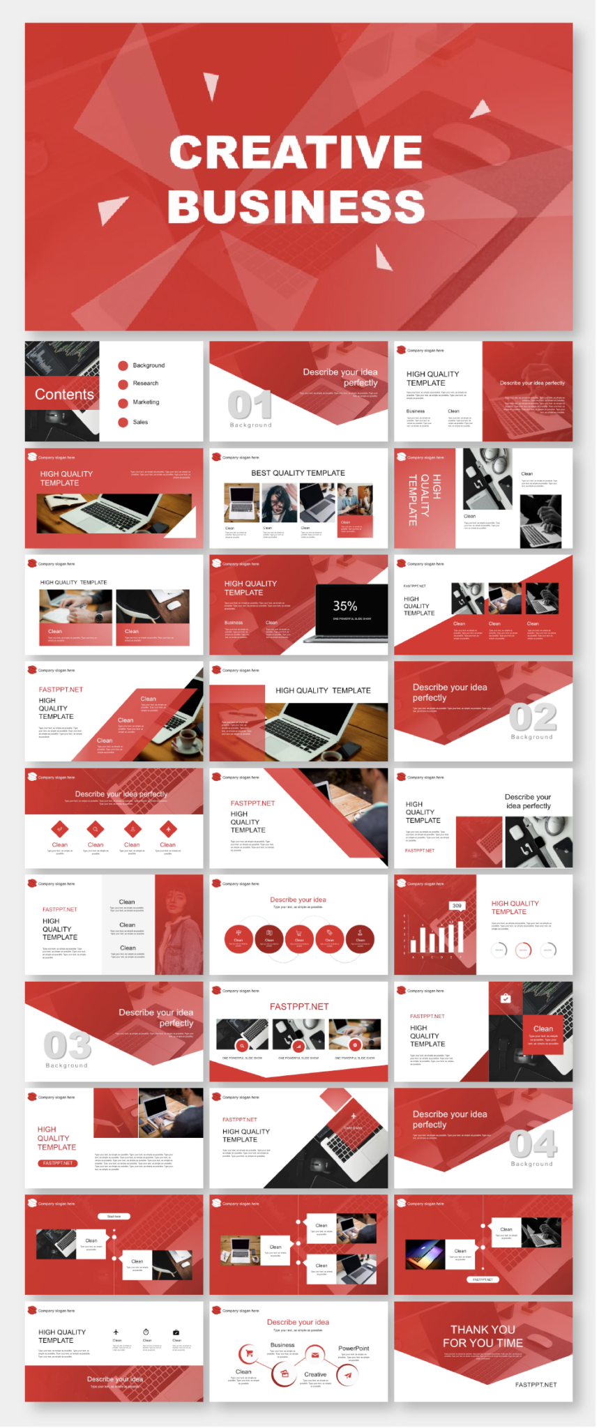 Beautiful Creative Presentation Template – Original and High Quality ...