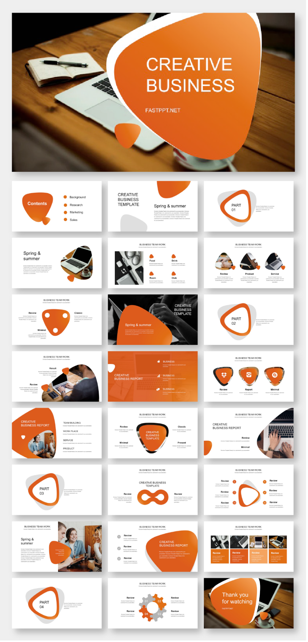 Annual Report Creative Business Presentation Template – Original and ...