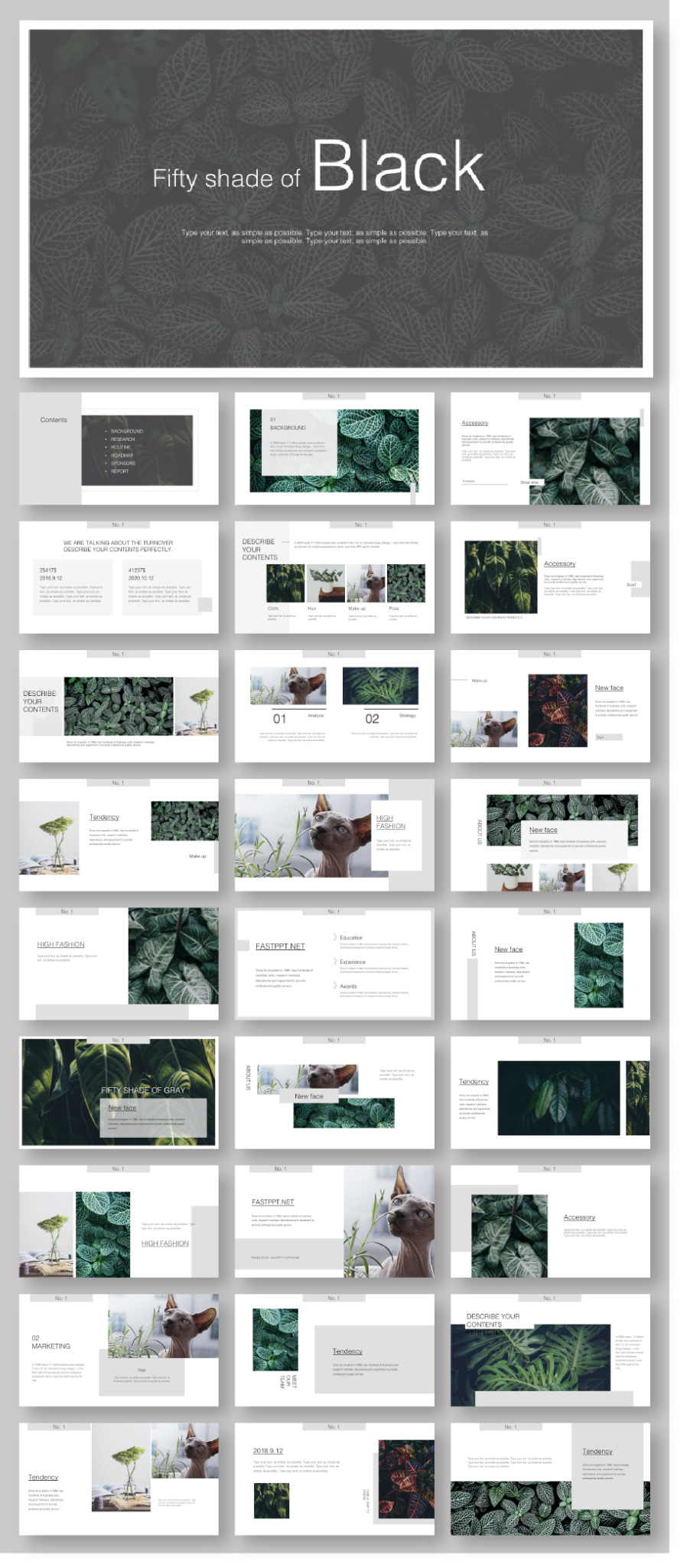 Gray Business Design Presentation Template – Original and High Quality ...