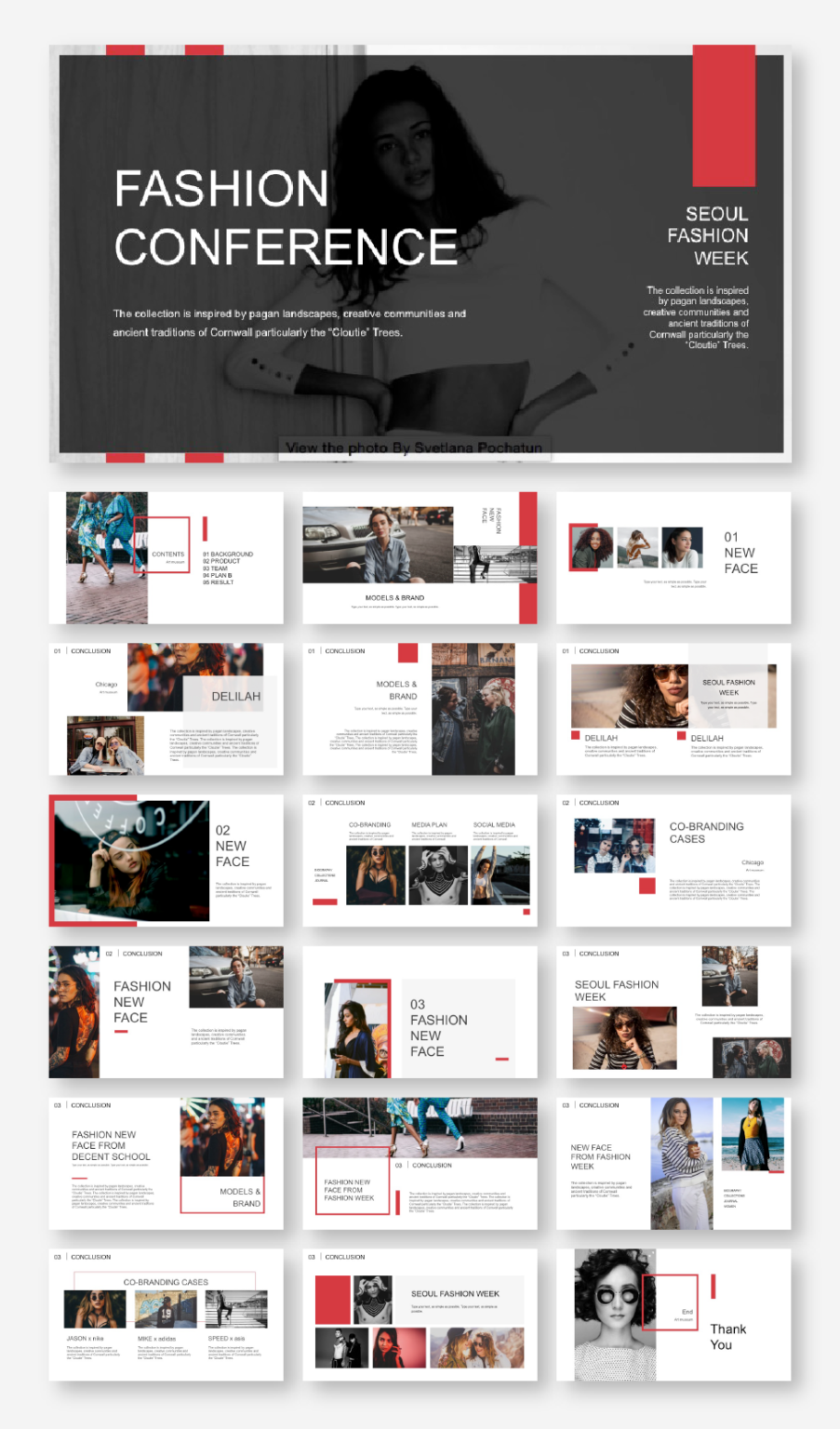 Powerful Fashion Model Presentation Template – Original and High ...