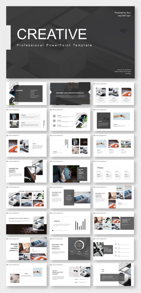 Google Slides-Business Design Minimal Presentation Template – Original ...