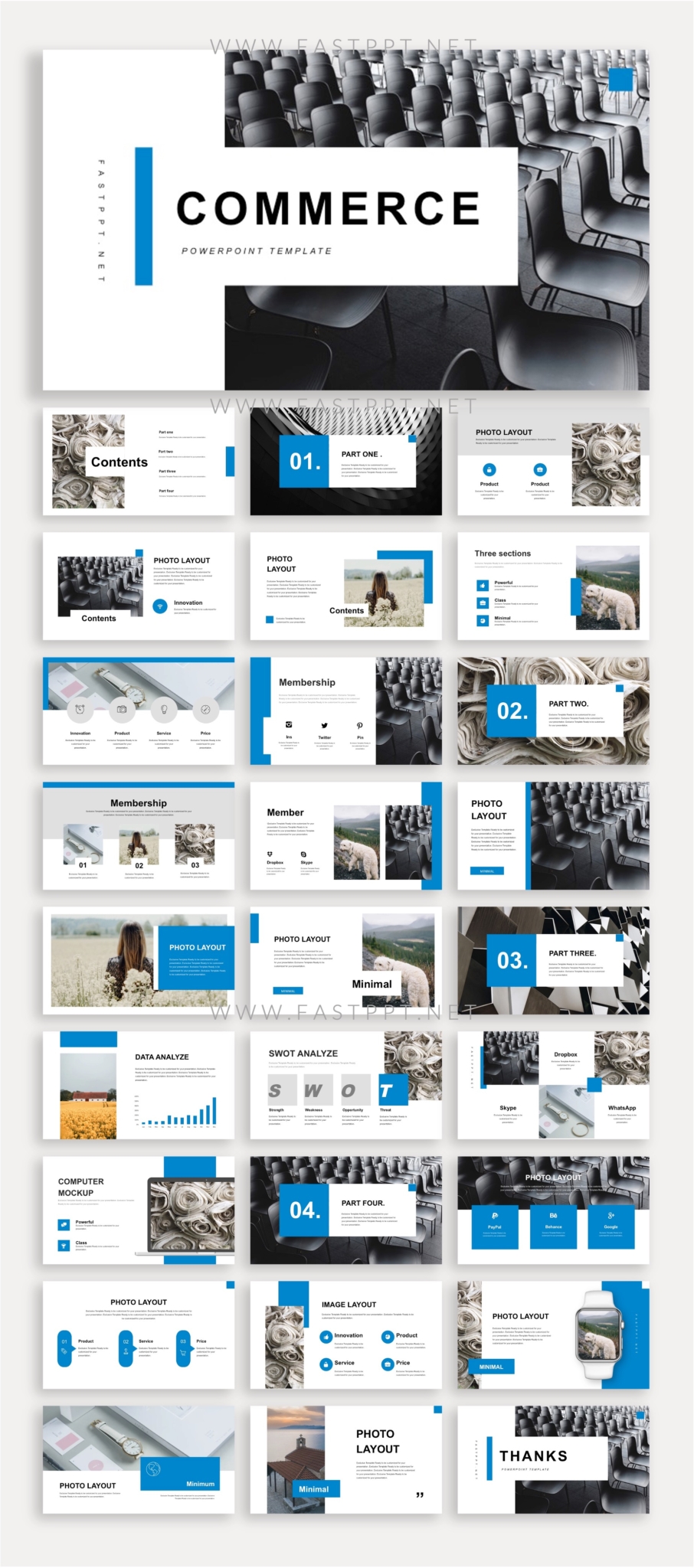 3 in 1 Minimal Creative Professional PowerPoint Template – 2026 ...