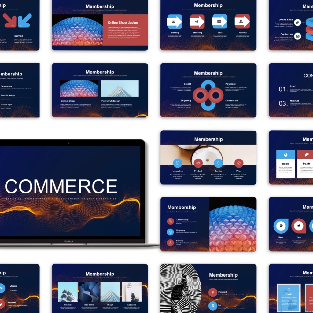 2 in 1 Modern Brand PowerPoint Template – Original and High Quality ...