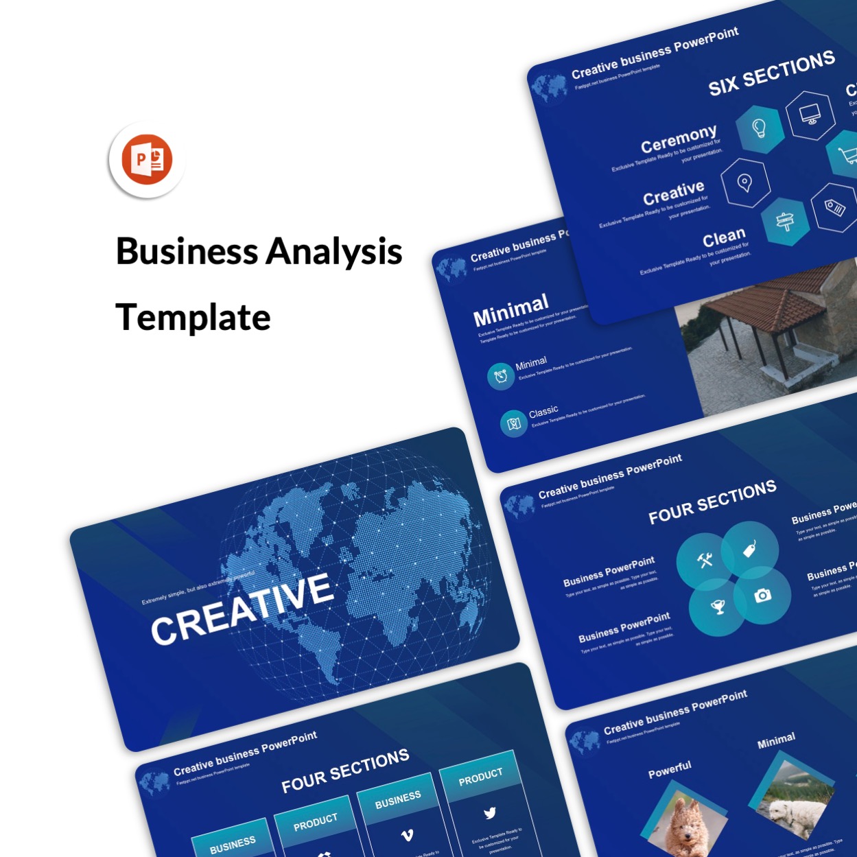 Business Analysis Multipurpose Presentation Template – Original and ...