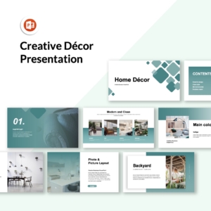 Creative Home Decor Presentation Template – Original and High Quality ...