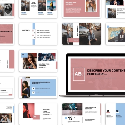Beauty & Art Minimal Presentation Template – Original and High Quality ...