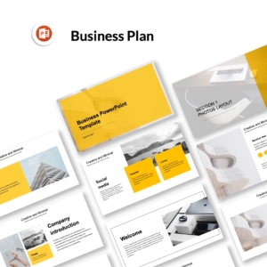 Beautiful Introduction & Business Plan Presentation Template – Original ...