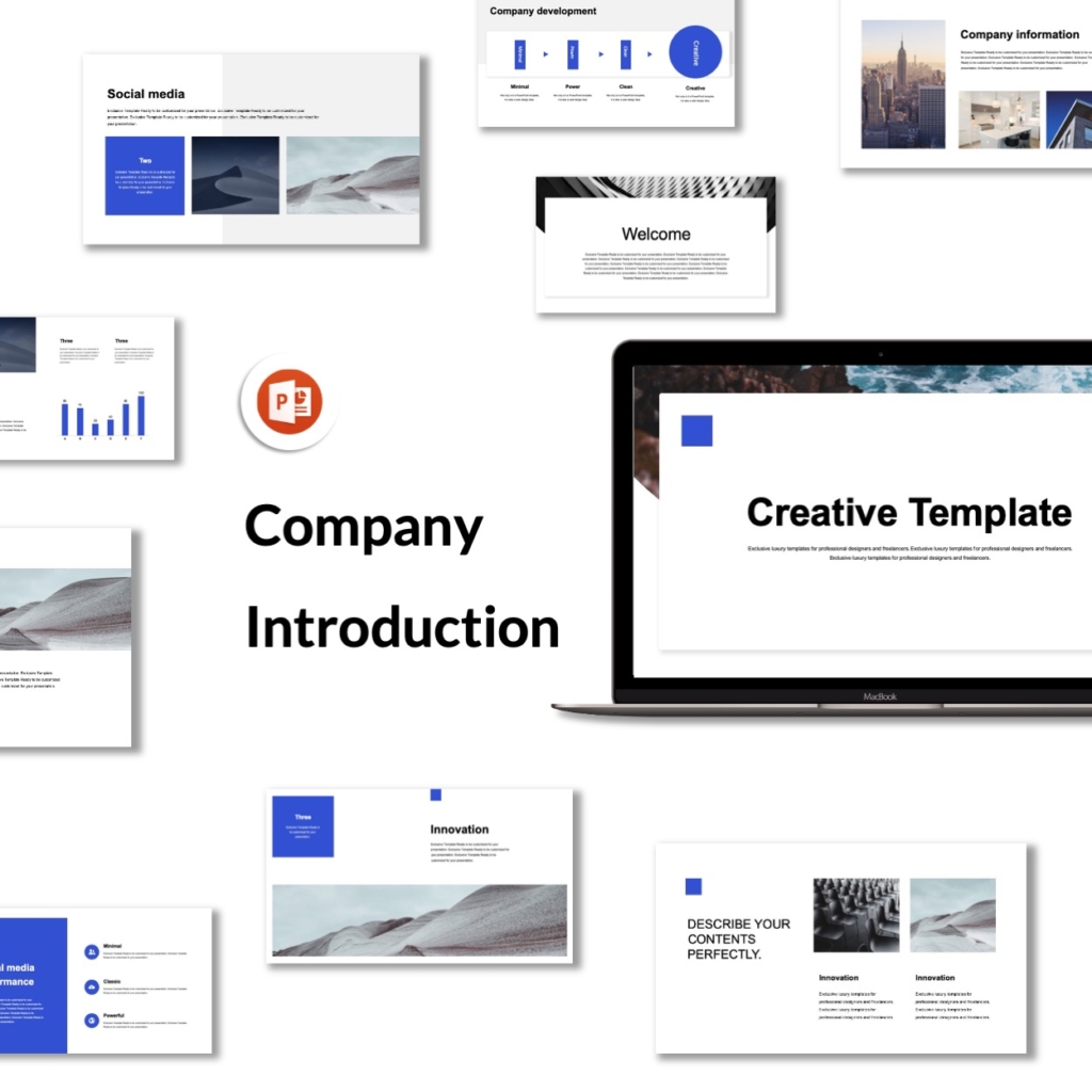 Cool Business Company Introduction PowerPoint Template – Original and ...