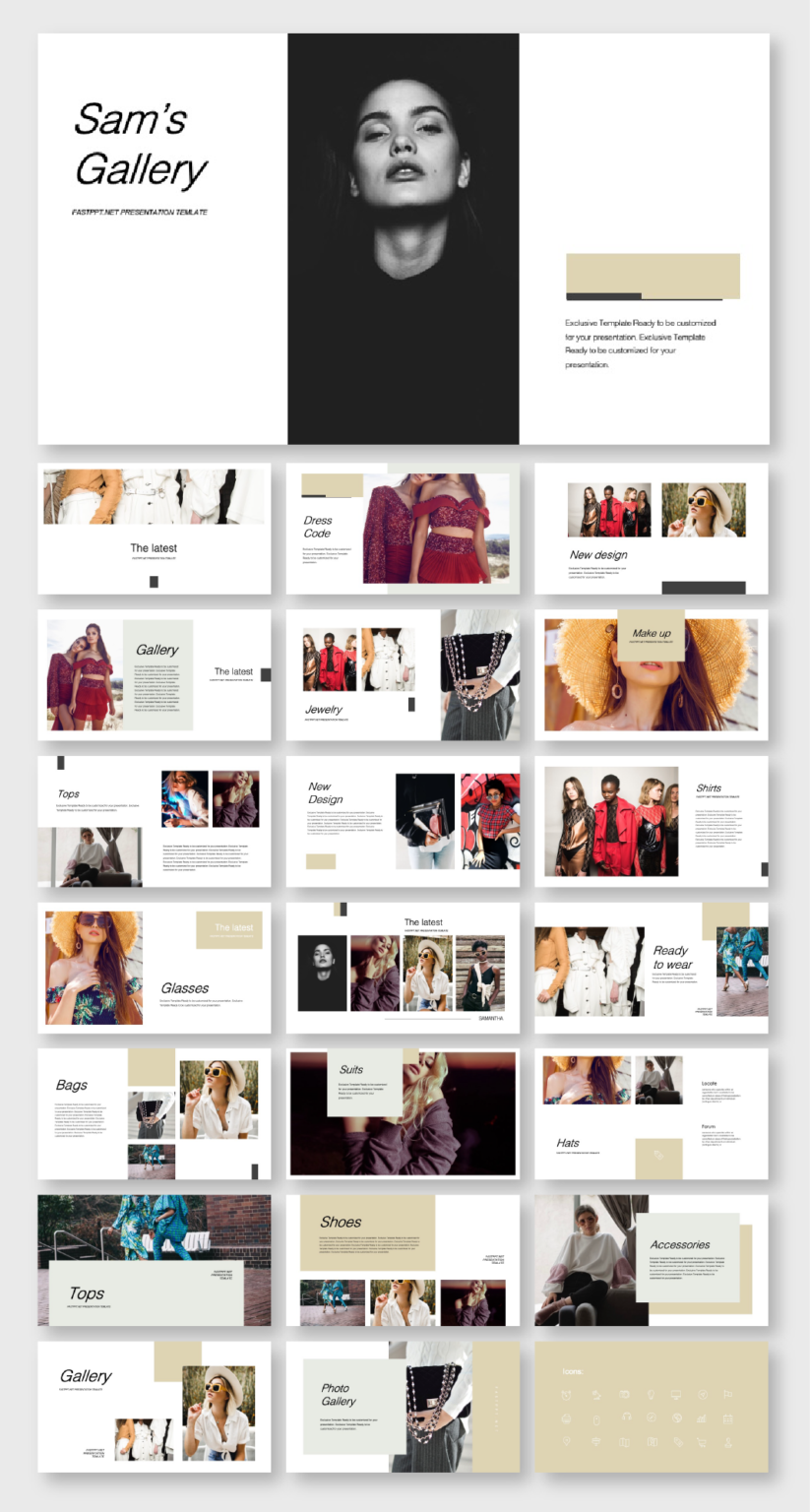 Art & Modern Creative Design PowerPoint Template – Original and High ...