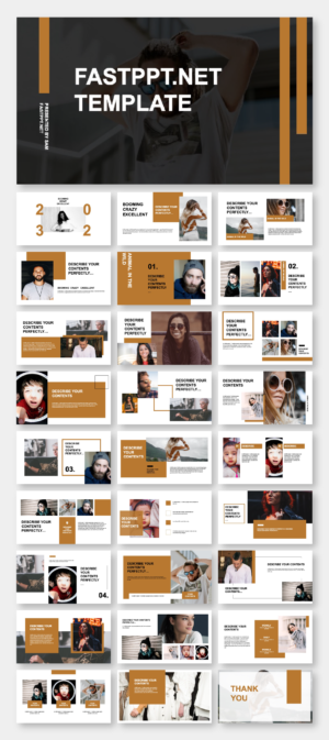 Chic & Fashion Presentation PowerPoint Template – Original and High ...