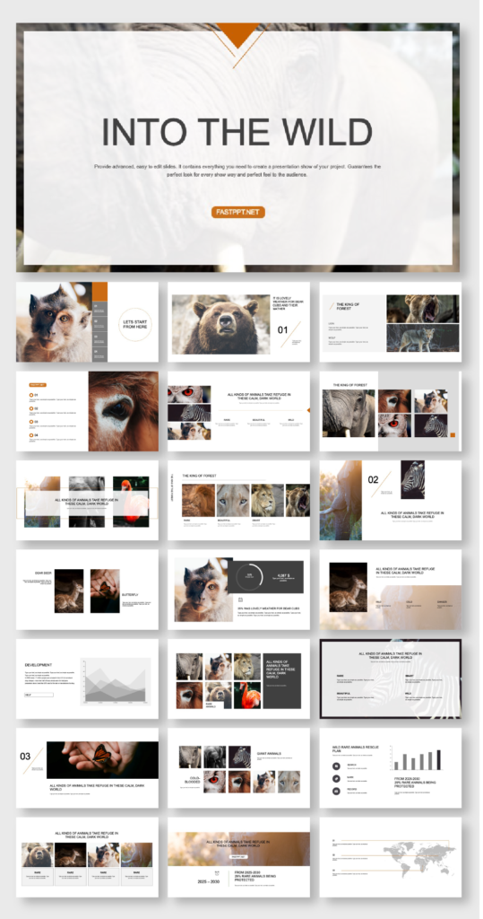 A Company Introduction Minimal Presentation Template – Original and ...