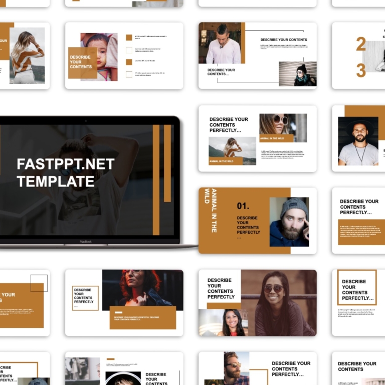 Chic & Fashion Presentation PowerPoint Template – Original and High ...