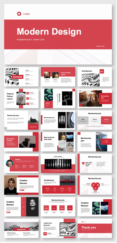 Annual Report & Business Plan Powerpoint Template – Original and High ...