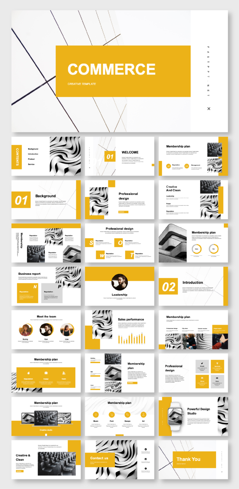 3 in 1 Creative Business Professional PowerPoint Template – Original ...
