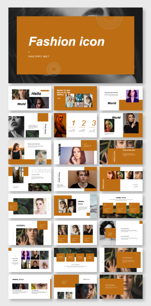 2 in 1 Creative Fashion Presentation Template – Original and High ...