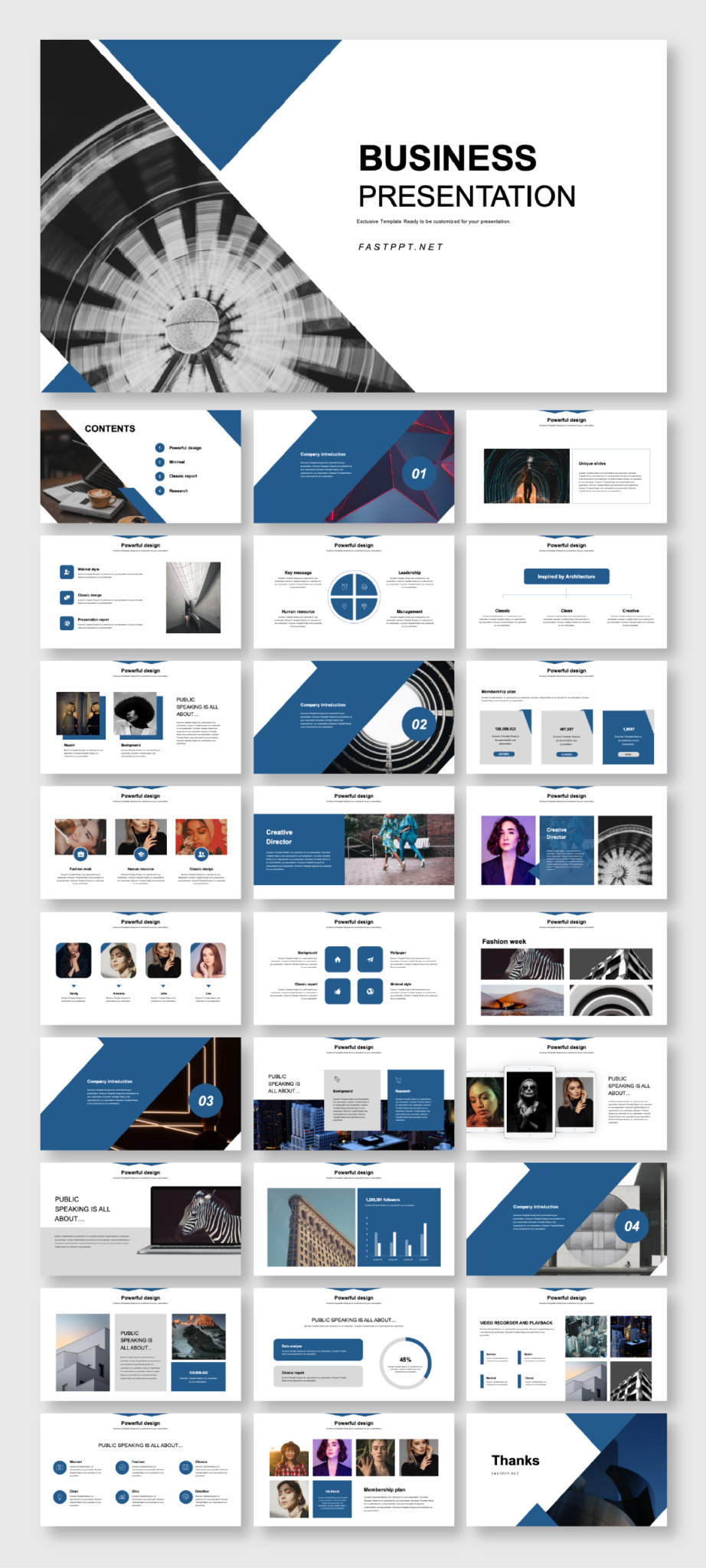 3 in 1 Simple & Powerful Report Presentation Template – Original and ...
