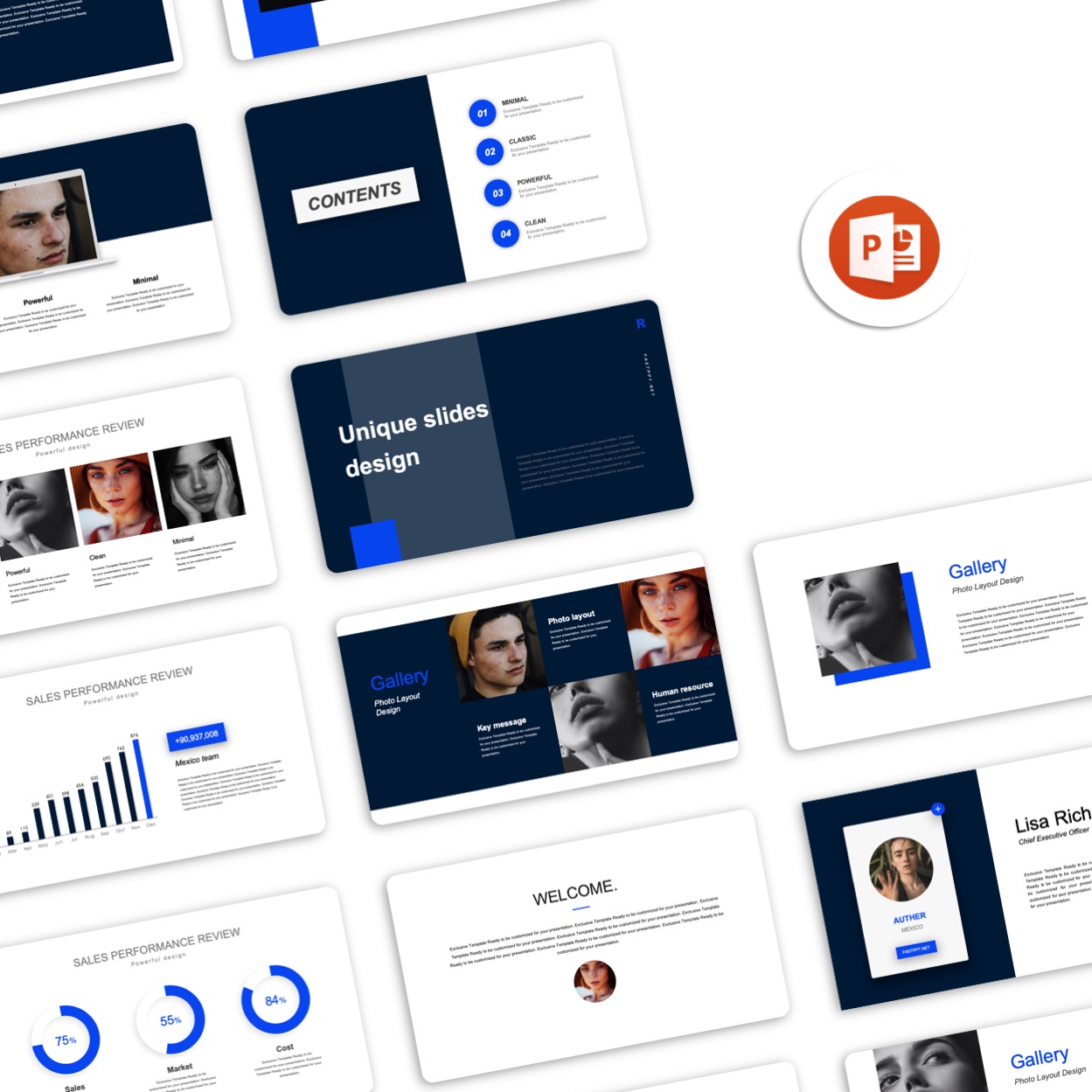 Clean Business Plan Presentation Template Original And High Quality