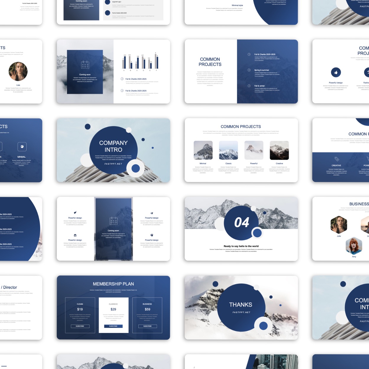 A Business Plan & Introduction Presentation Template – Original and ...