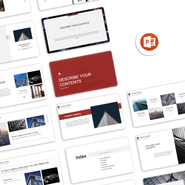 Creative Project Report PowerPoint Template – Original and High Quality ...