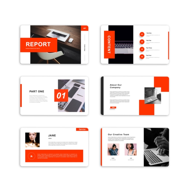 Project Introduction Profile Presentation Template – Original and High ...