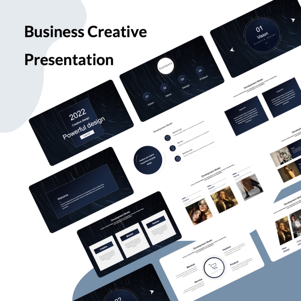 Business Creative Powerful Presentation Template – Original and High ...
