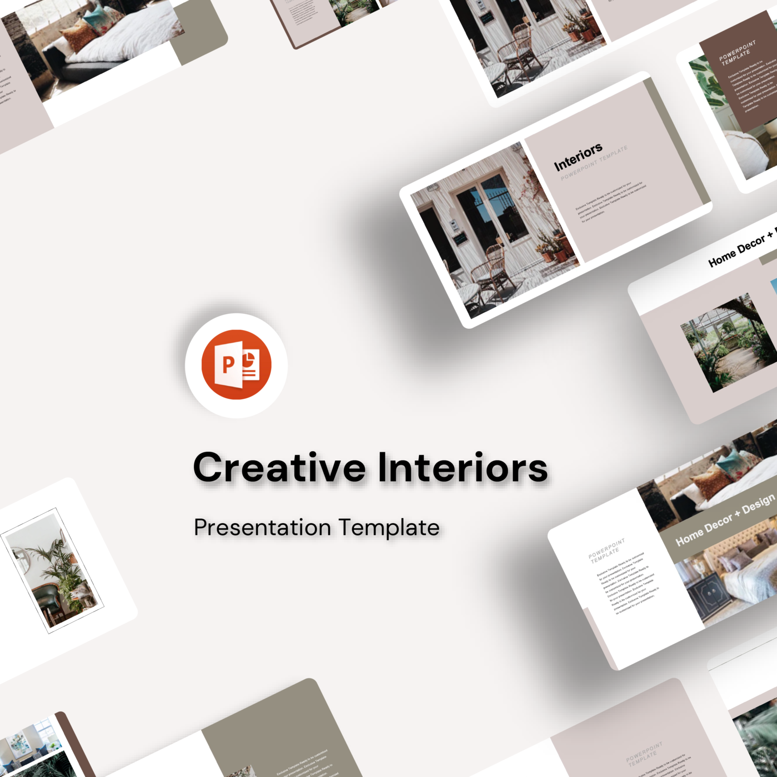 Creative Interiors Design Presentation Template – Original and High ...