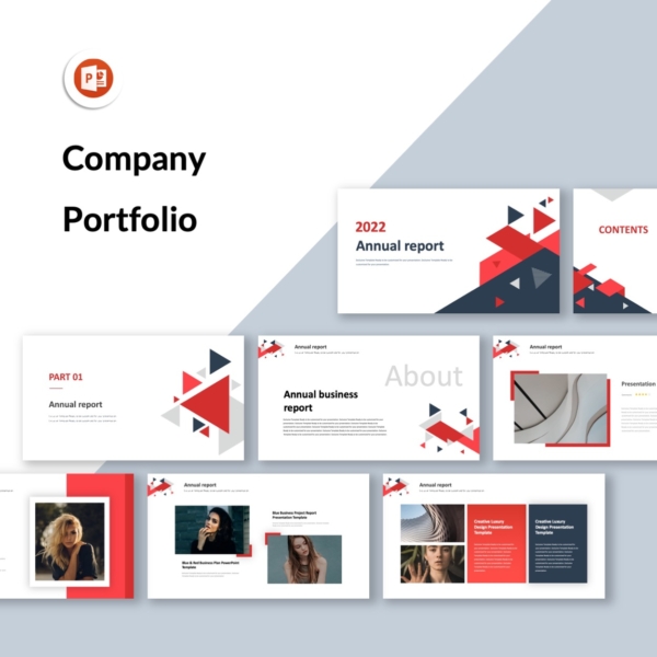 A Company Portfolio Business Plan Presentation Template – Original and ...