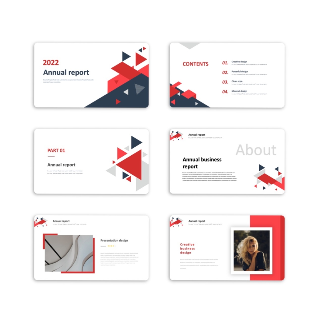 Annual Report Art Design Powerpoint Template – 2026 Trending PowerPoint ...