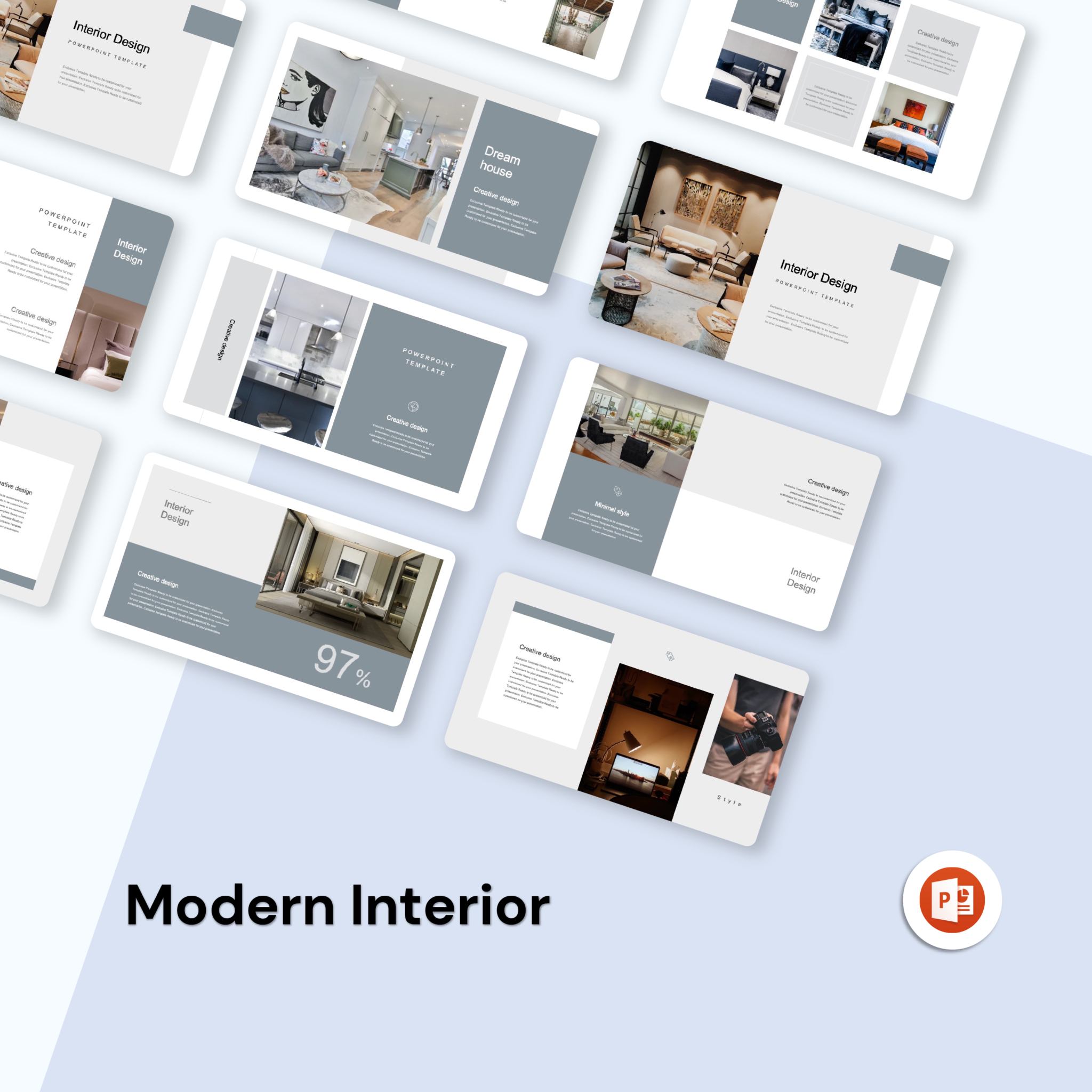 INTERIOR – Original and High Quality PowerPoint Templates