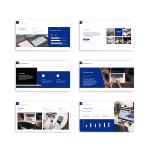 Blue Creative Design Premium PowerPoint Template – Original and High ...