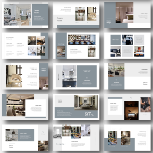 Amazing Interior Home Design PowerPoint Template – Original and High ...
