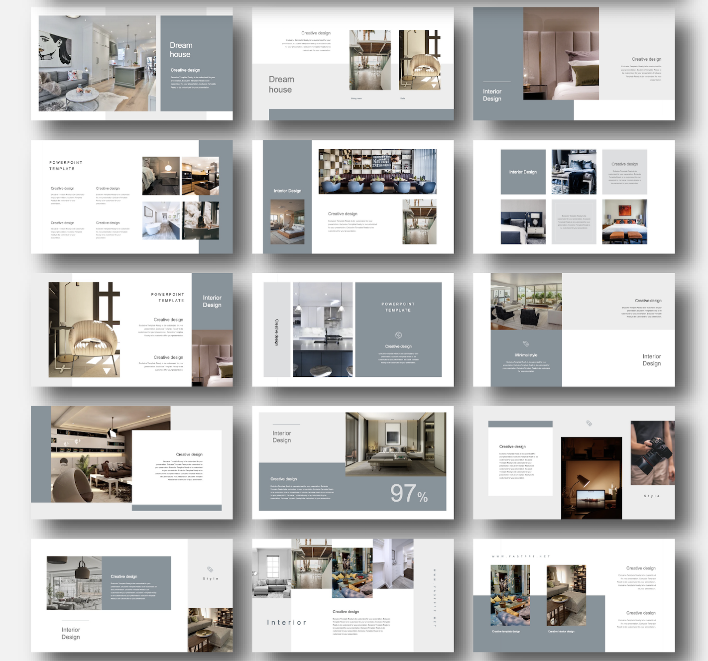 Interior Design Presentation Templates Printable Word Searches
