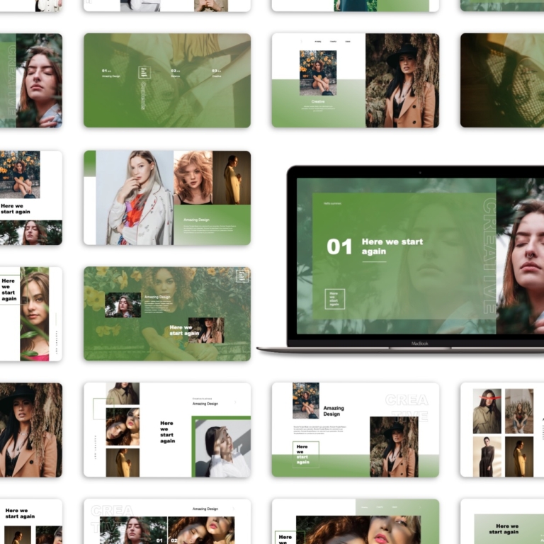 2 in 1 Chic & Creative Fashion Template – Original and High Quality ...