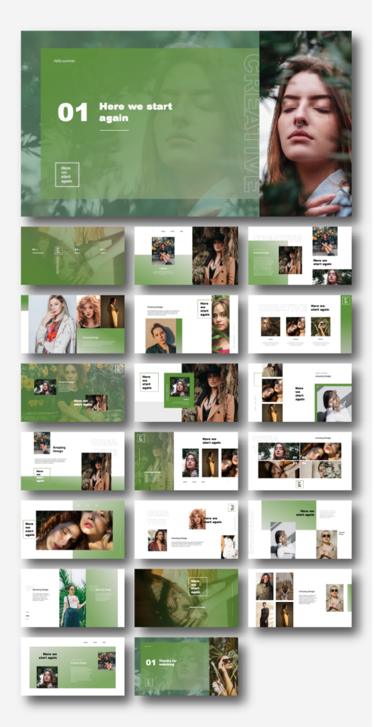 2 in 1 Chic & Creative Fashion Template – Original and High Quality ...