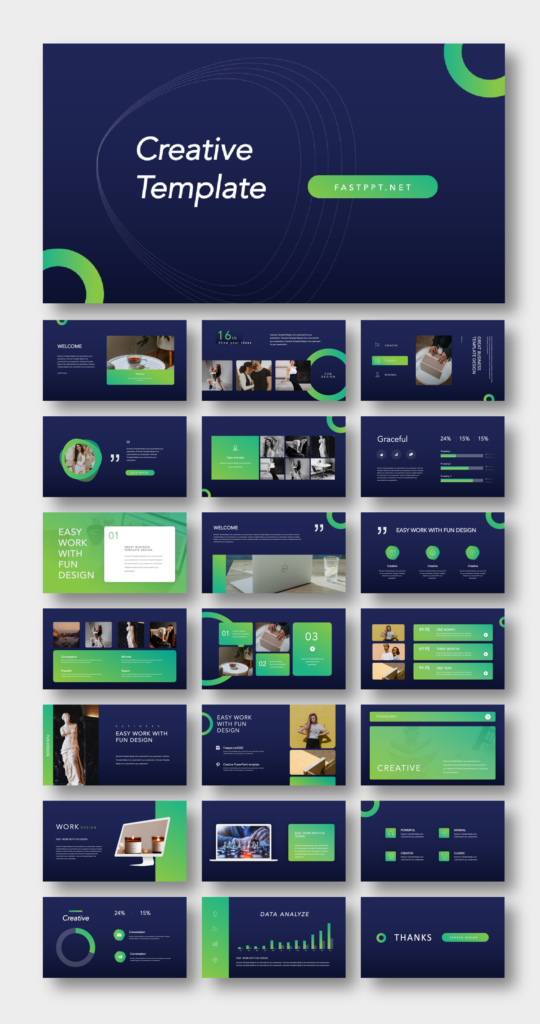 Technology Company Introduction PowerPoint Template – Original and High ...