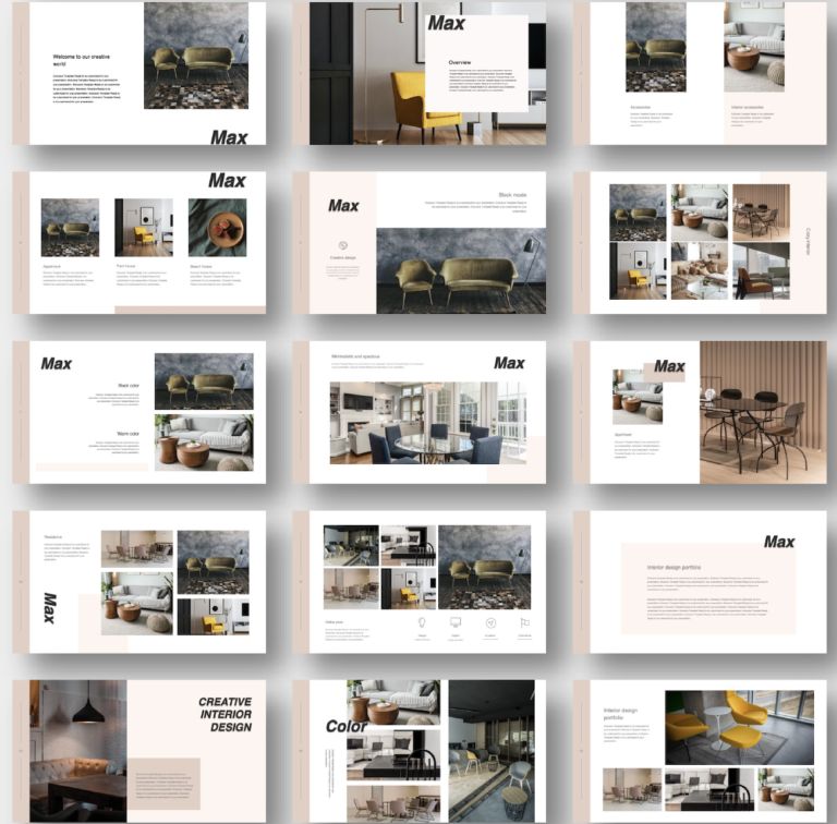 Design Studio Interior Project Template – Original and High Quality ...